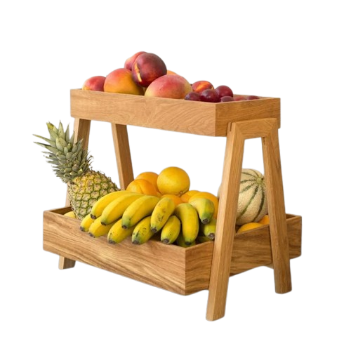 Rustic Harvest Wooden Fruit Stand – Woodwork and Crafts
